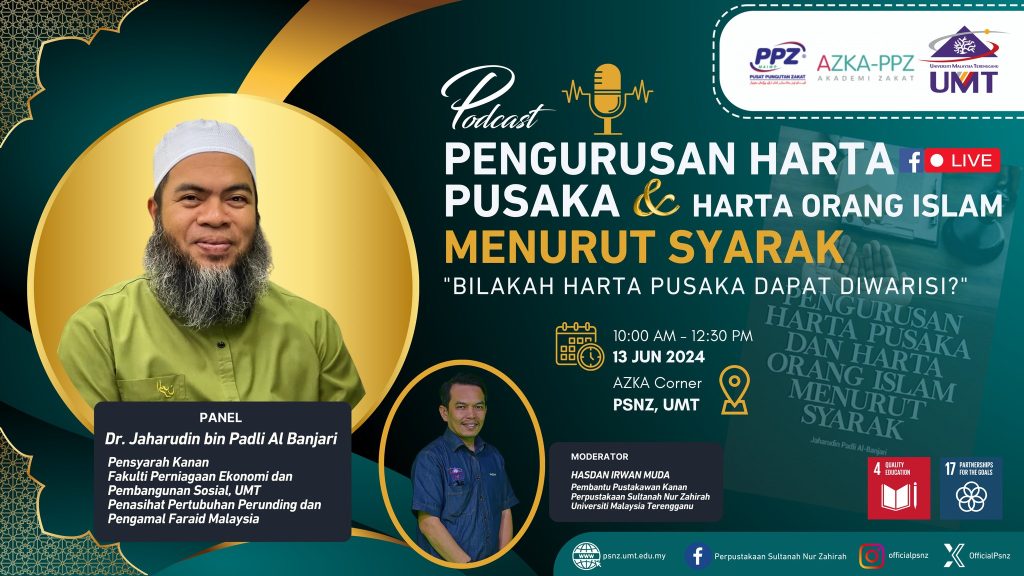 PROGRAM SEMBANG ILMU SIRI-1 PSNZ-UTM DAN AZKA-PPZ (WEBINAR AZKA CORNER ...